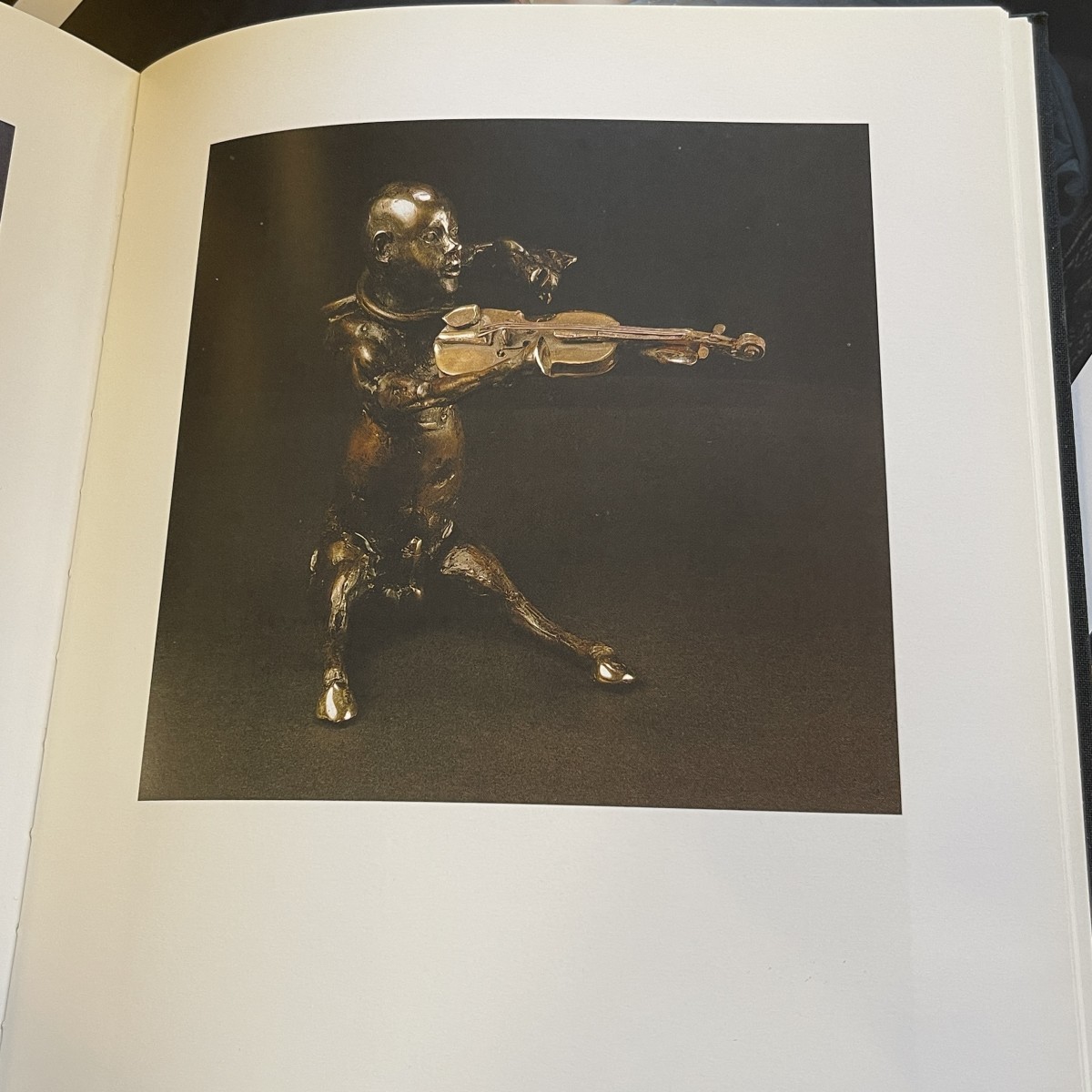 surrealist sculpture representing a man disguised as a horse made in ...