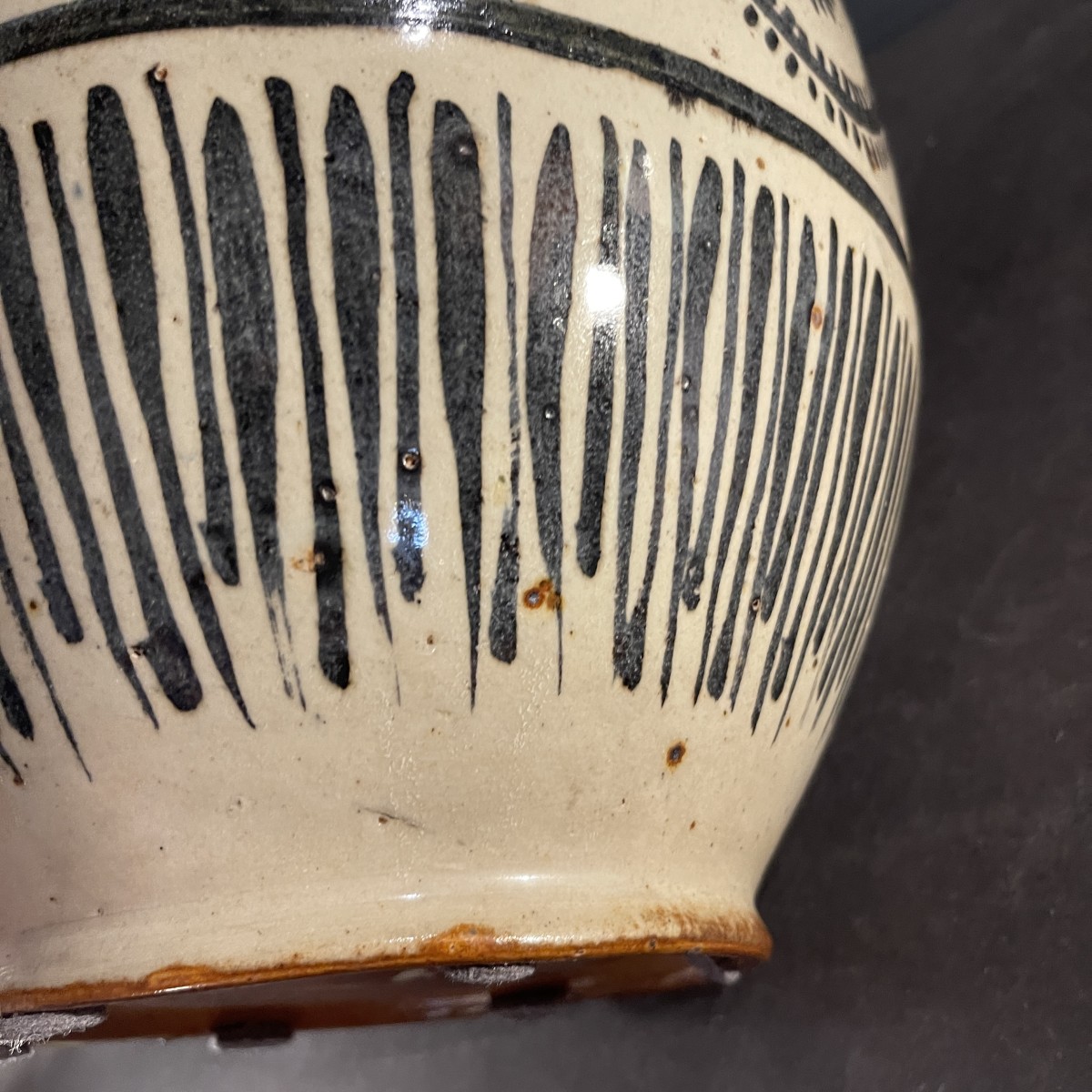 pierre paulus important vase africaniste art déco en céramique grès de ...